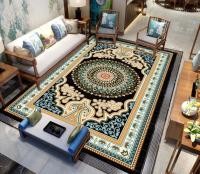 China European Style Thickened Full Paving Polyester Fiber Carpet 80x120cm for Living Room Bedroom for sale