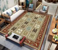 China European Style Thickened Full Paving Polyester Fiber Carpet 80x120cm for Living Room Bedroom for sale