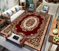 China European Style Thickened Full Paving Polyester Fiber Carpet 80x120cm for Living Room Bedroom for sale