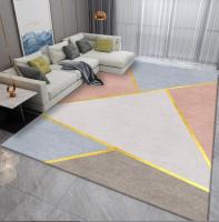 China Crystal Velvet Living Room Carpet 200x300cm North European Style Machine Washable Floor Rug for sale
