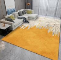 China Crystal Velvet Living Room Carpet 200x300cm North European Style Machine Washable Floor Rug for sale
