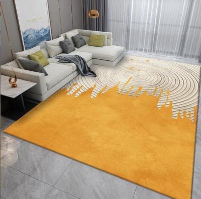 China Crystal Velvet Living Room Carpet 200x300cm North European Style Machine Washable Floor Rug for sale