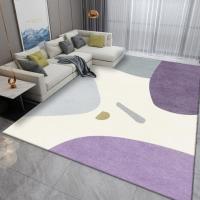 China Crystal Velvet Living Room Carpet 200x300cm North European Style Machine Washable Floor Rug for sale