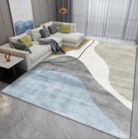 China Crystal Velvet Living Room Carpet 200x300cm North European Style Machine Washable Floor Rug for sale