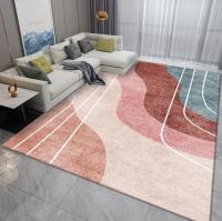 China Crystal Velvet Living Room Carpet 200x300cm North European Style Machine Washable Floor Rug for sale