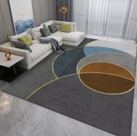 China Crystal Velvet Living Room Carpet 200x300cm North European Style Machine Washable Floor Rug for sale