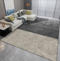 China Crystal Velvet Living Room Carpet 200x300cm North European Style Machine Washable Floor Rug for sale