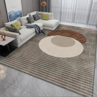 China Crystal Velvet Living Room Carpet 200x300cm North European Style Machine Washable Floor Rug for sale
