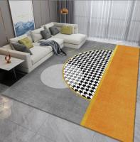 China Crystal Velvet Living Room Carpet 200x300cm North European Style Machine Washable Floor Rug for sale