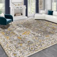 China Crystal Velvet Living Room Floor Carpet 80x120cm Machine Washable Polyester Rug for sale
