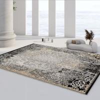 China Crystal Velvet Living Room Floor Carpet 80x120cm Machine Washable Polyester Rug for sale