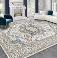 China Crystal Velvet Living Room Floor Carpet 80x120cm Machine Washable Polyester Rug for sale