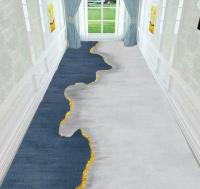 China Commercial Entrance Corridor Hotel Banquet Hall Floor Mat 60-300cm Width 7-8mm Thickness for sale