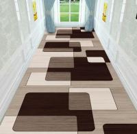 China Commercial Entrance Corridor Hotel Banquet Hall Floor Mat 60-300cm Width 7-8mm Thickness for sale
