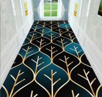 China Commercial Entrance Corridor Hotel Banquet Hall Floor Mat 60-300cm Width 7-8mm Thickness for sale