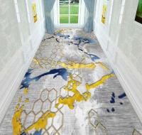 China Commercial Entrance Corridor Hotel Banquet Hall Floor Mat 60-300cm Width 7-8mm Thickness for sale