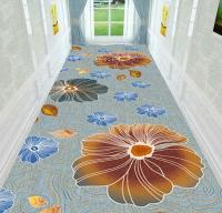 China Commercial Entrance Corridor Hotel Banquet Hall Floor Mat 60-300cm Width 7-8mm Thickness for sale