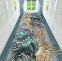 China Commercial Entrance Corridor Hotel Banquet Hall Floor Mat 60-300cm Width 7-8mm Thickness for sale