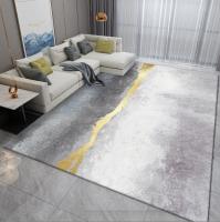 China Light Luxury Crystal Velvet Full Paving Carpet 80x120cm Machine Washable Living Room Floor Rug for sale