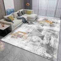 China Light Luxury Crystal Velvet Full Paving Carpet 80x120cm Machine Washable Living Room Floor Rug for sale