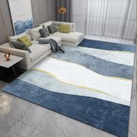 China Light Luxury Crystal Velvet Full Paving Carpet 80x120cm Machine Washable Living Room Floor Rug for sale