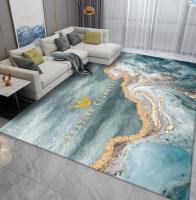 China Light Luxury Crystal Velvet Full Paving Carpet 80x120cm Machine Washable Living Room Floor Rug for sale