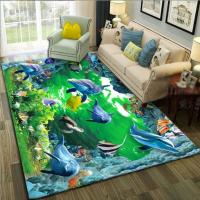 China Customizable Polyester Fiber Living Room Floor Carpet 80x120cm to 200x300cm for sale