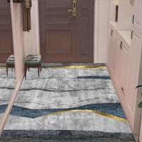 China Customizable Polyester Entry Door Mat 80x120cm Modern Luxury Floor Rug for Hotel Bedroom for sale