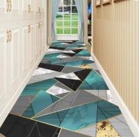 China Rectangle Commercial Floor Mat 140cm Width Polyester Entry Door Hallway Carpet for sale