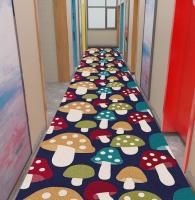 China Custom Cut-to-Fit Polyester Commercial Floor Mat 80x120cm Entry Hallway Carpet for sale