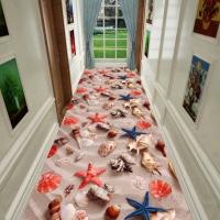 China Custom Cut-to-Fit Polyester Commercial Floor Mat 80x120cm Entry Hallway Carpet for sale
