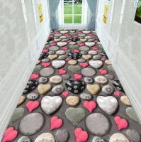 China Custom Cut-to-Fit Polyester Commercial Floor Mat 80x120cm Entry Hallway Carpet for sale