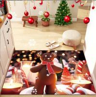 China Customizable Crystal Velvet Living Room Floor Carpet 40x60cm Machine Washable for sale