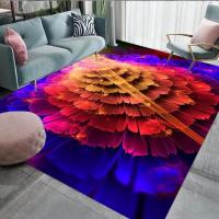 China Dust Proof Water Absorption Diamond Velvet Floor Carpet 80x120cm Custom Size for sale