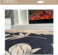 China Crystal Velvet Living Room Floor Rug 80x120cm Machine Washable Printed Carpet for sale