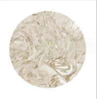China Round Crystal Velvet Carpet Floor Mat 80cm Diameter Living Room Decorative Chair Mat for sale