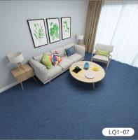 China Polypropylene Square Carpet 50x50cm Fireproof Antiflaming Office Hotel Commercial Floor Mat for sale