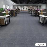 China Polypropylene Square Carpet 50x50cm Fireproof Antiflaming Office Hotel Commercial Floor Mat for sale