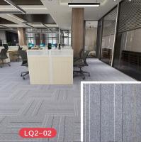 China Polypropylene Square Carpet 50x50cm Fireproof Antiflaming Office Hotel Commercial Floor Mat for sale