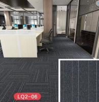 China Polypropylene Square Carpet 50x50cm Fireproof Antiflaming Office Hotel Commercial Floor Mat for sale