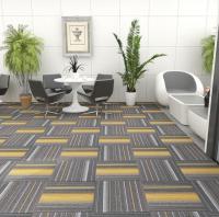 China Polypropylene Square Carpet 50x50cm Fireproof Antiflaming Office Hotel Commercial Floor Mat for sale