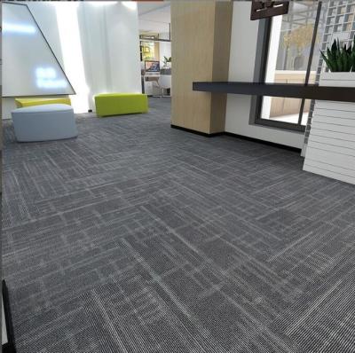 China Soundproof Flame Retardant Polypropylene Commercial Floor Mat 50x50cm 5mm for sale