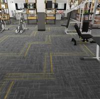 China Soundproof Flame Retardant Polypropylene Commercial Floor Mat 50x50cm 5mm for sale