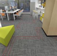 China Soundproof Flame Retardant Polypropylene Commercial Floor Mat 50x50cm 5mm for sale