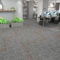 China Soundproof Flame Retardant Polypropylene Commercial Floor Mat 50x50cm 5mm for sale