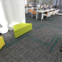 China Soundproof Flame Retardant Polypropylene Commercial Floor Mat 50x50cm 5mm for sale