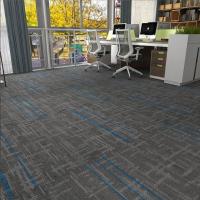 China Soundproof Flame Retardant Polypropylene Commercial Floor Mat 50x50cm 5mm for sale