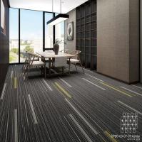 China Soundproof Flame Retardant Polypropylene Commercial Floor Mat 50x50cm 5mm for sale