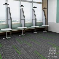 China Soundproof Flame Retardant Polypropylene Commercial Floor Mat 50x50cm 5mm for sale