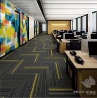 China Soundproof Flame Retardant Polypropylene Commercial Floor Mat 50x50cm 5mm for sale